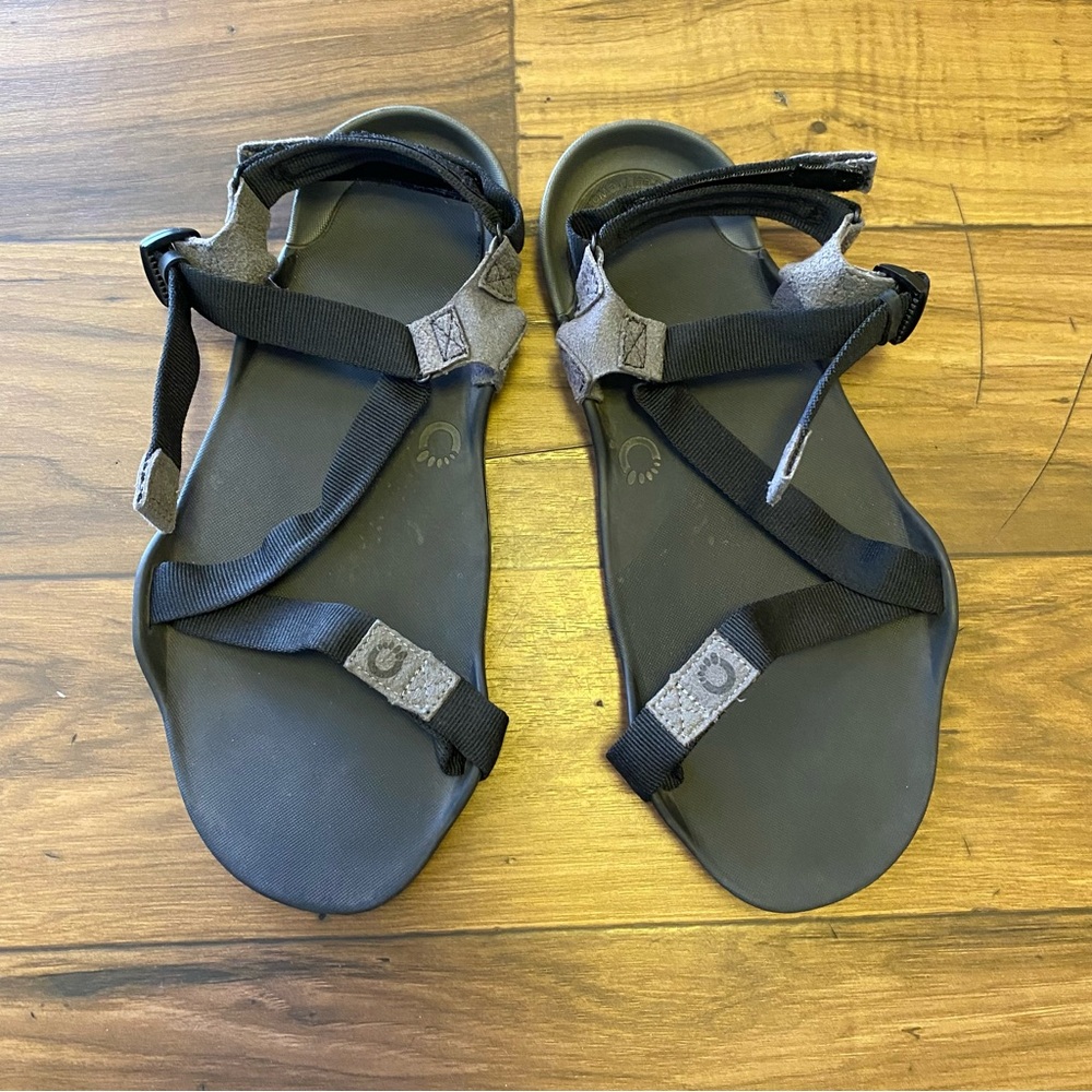 Xero Shoes Z-Trek Barefoot Sandals Coal Black Hiking … - Gem
